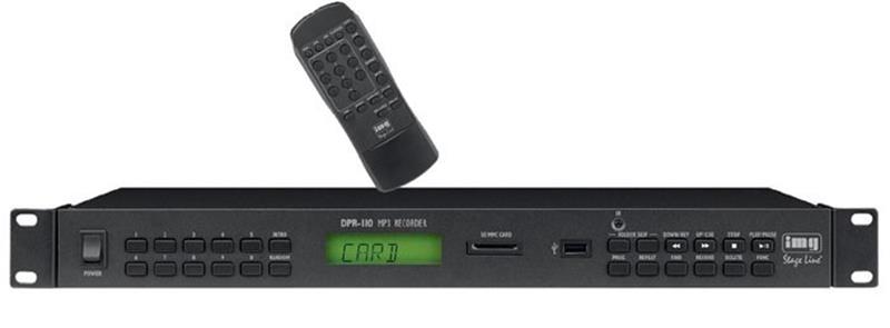 Enregistreur MP3 - USB - DPR-110 MONACOR