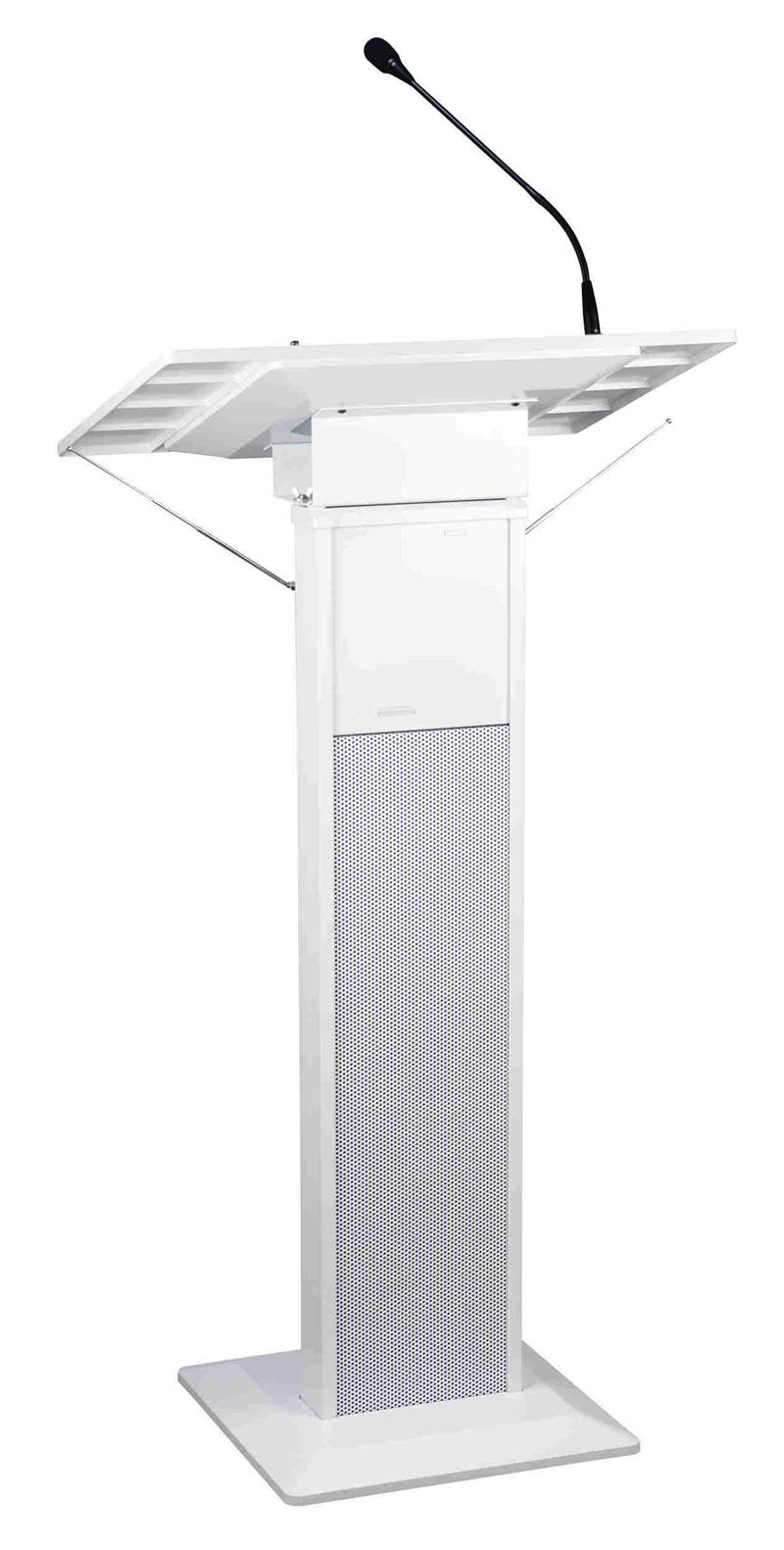 Pupitre de conférence blanc 60 watts,